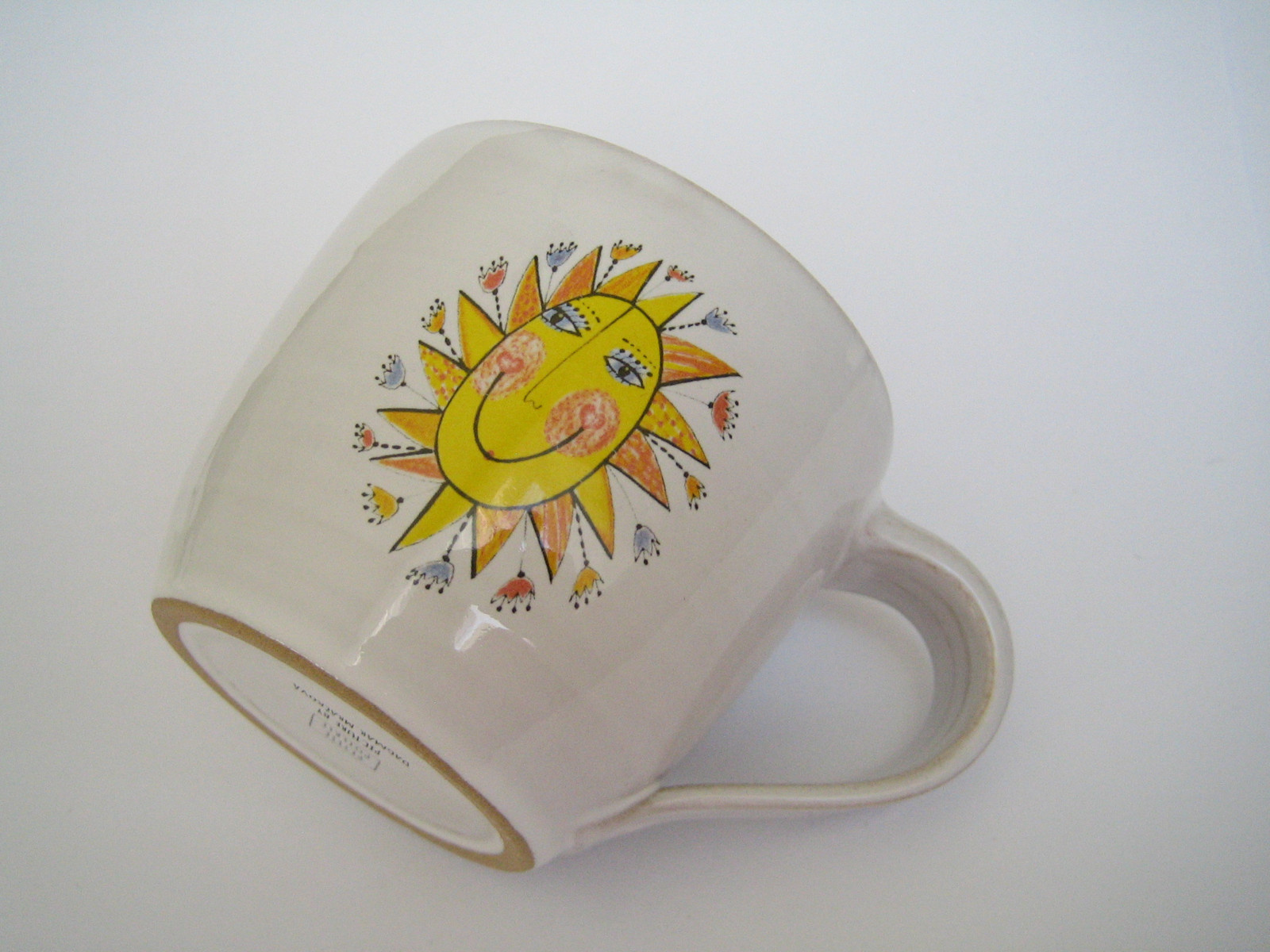 Bílý Hrnek - Slunce, slunko, sluníčko / od Petite poterie | Fler.cz