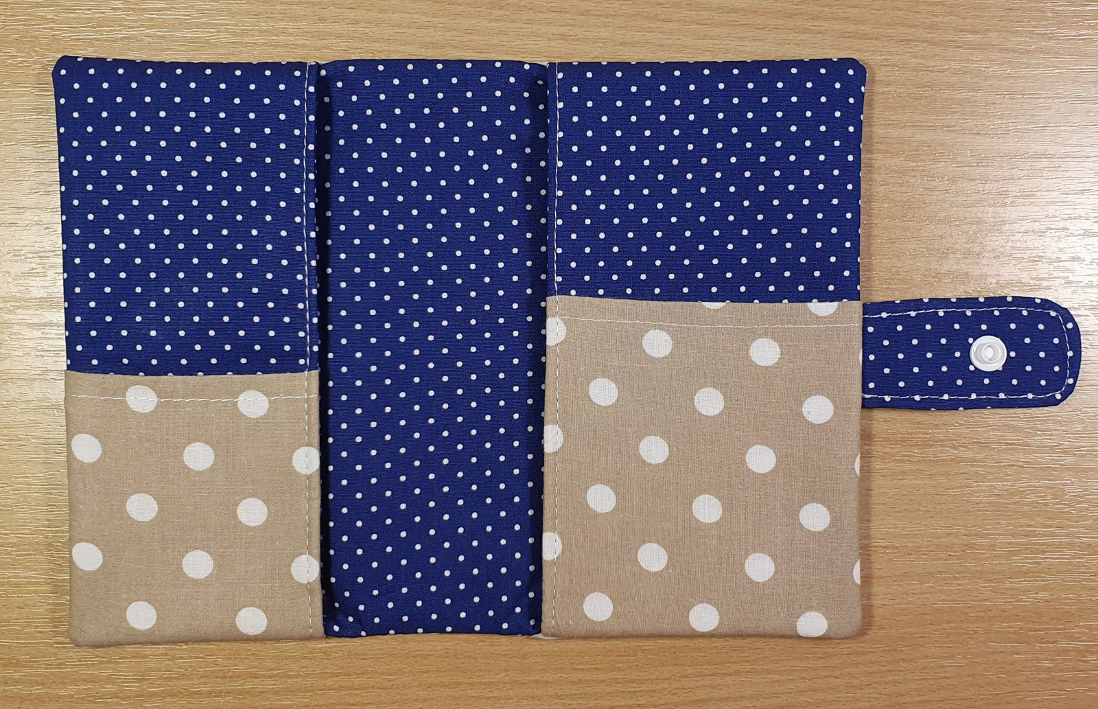 Obal na očkovací průkaz hnědomodrý-medvídci č. 2 / od quendolina21 ...