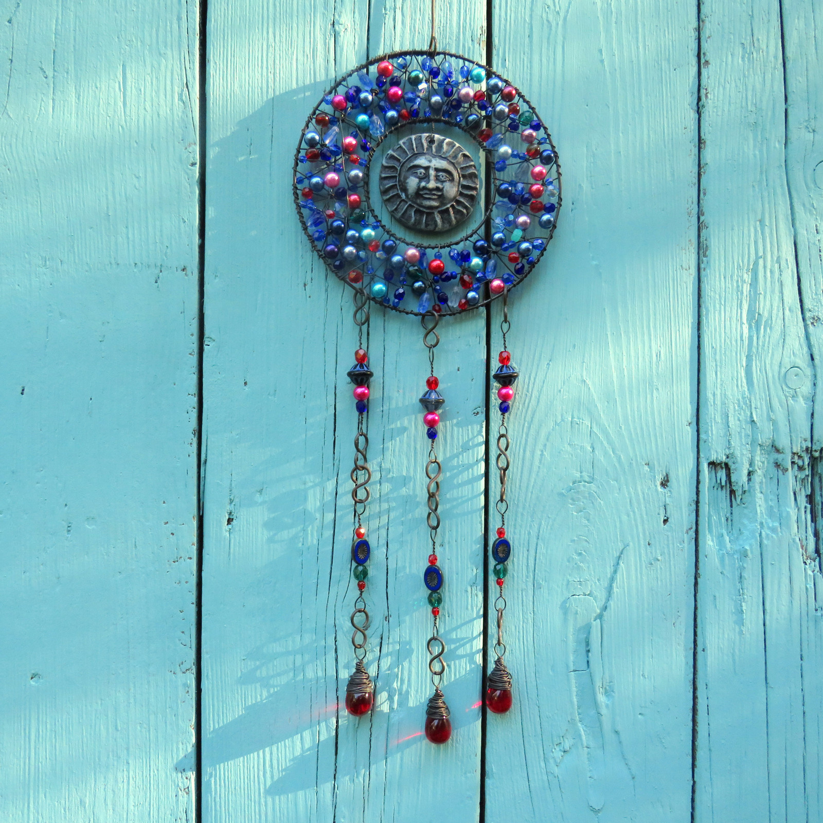 Modrý lapač snů se sluncem / od smu | Fler.cz