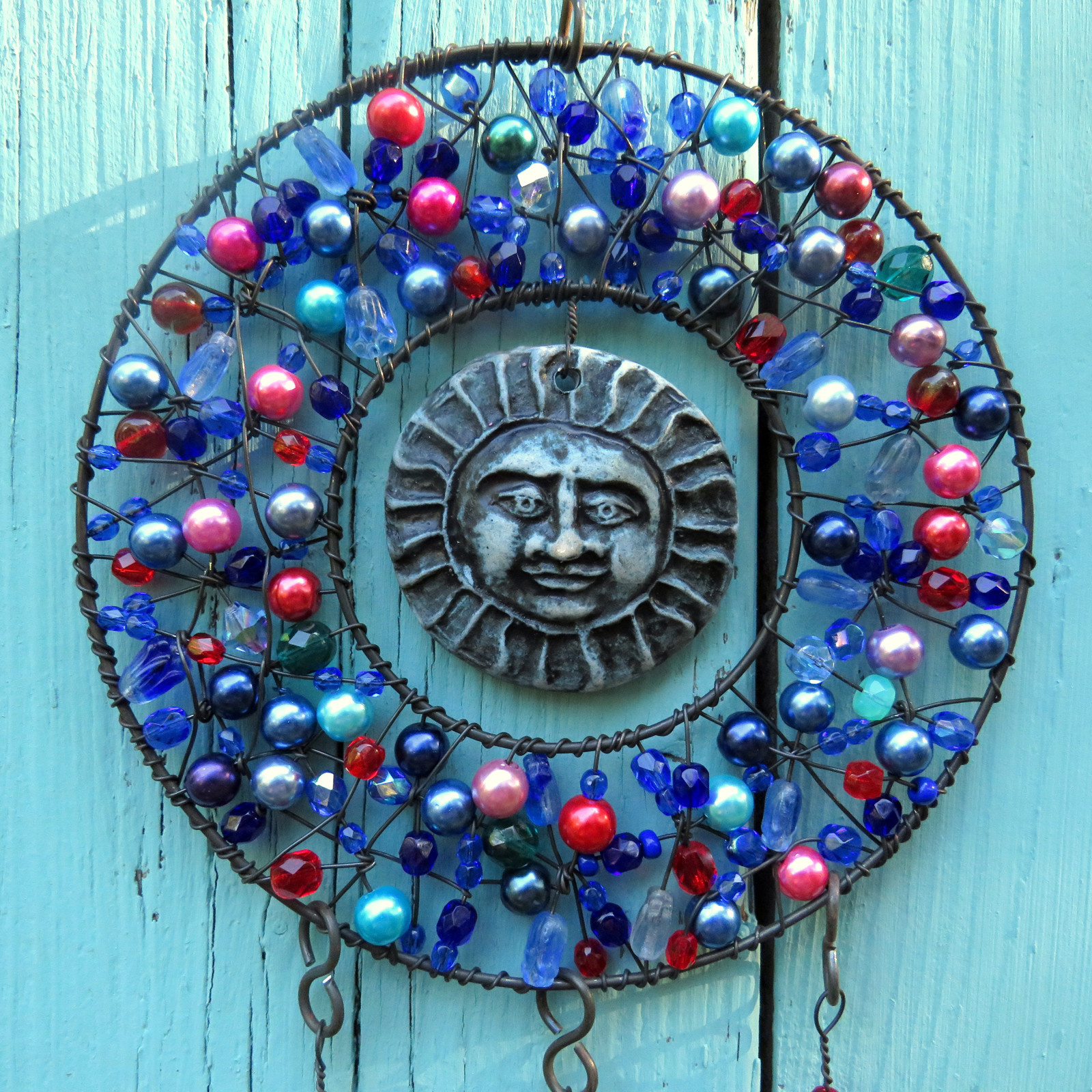 Modrý lapač snů se sluncem / od smu | Fler.cz