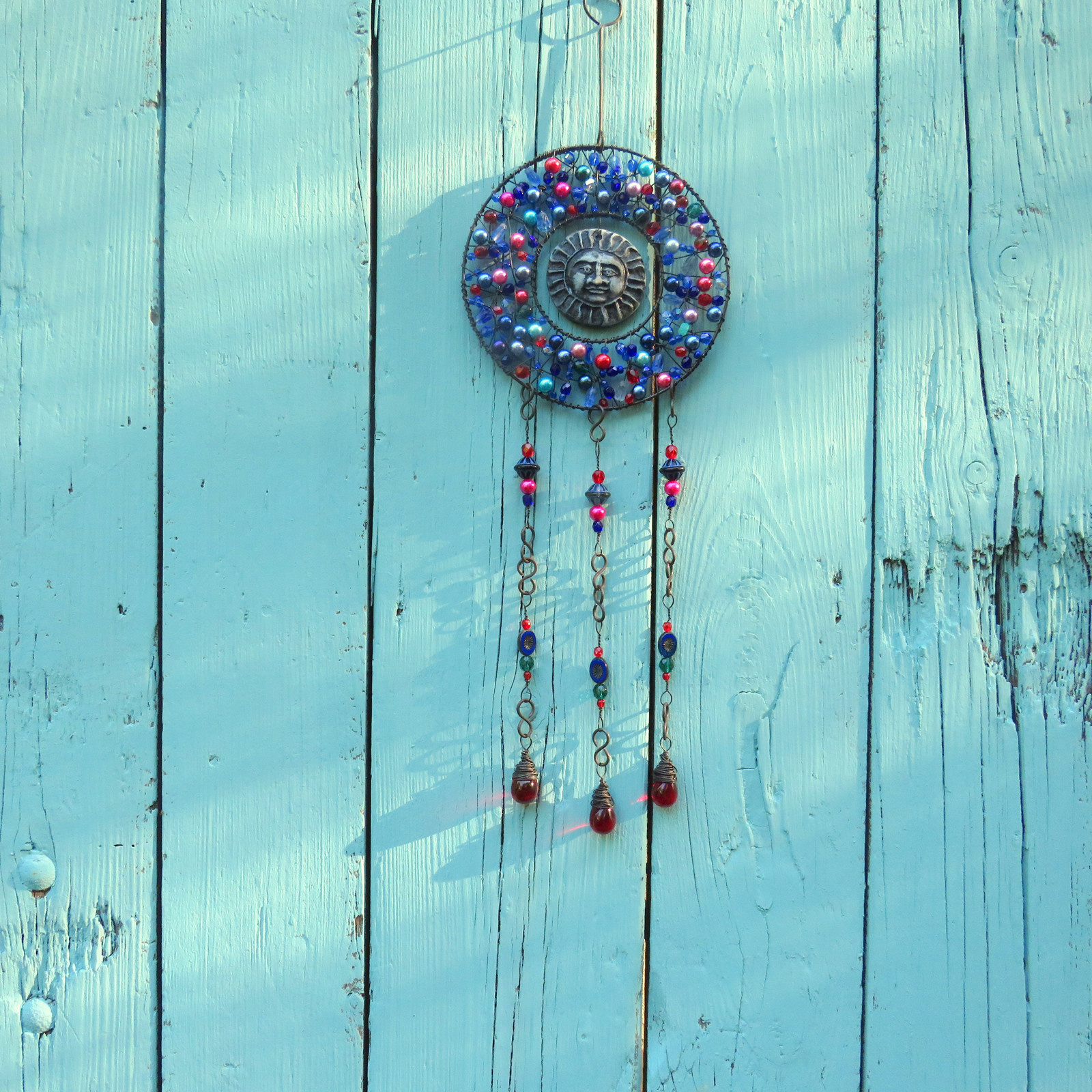 Modrý lapač snů se sluncem / od smu | Fler.cz