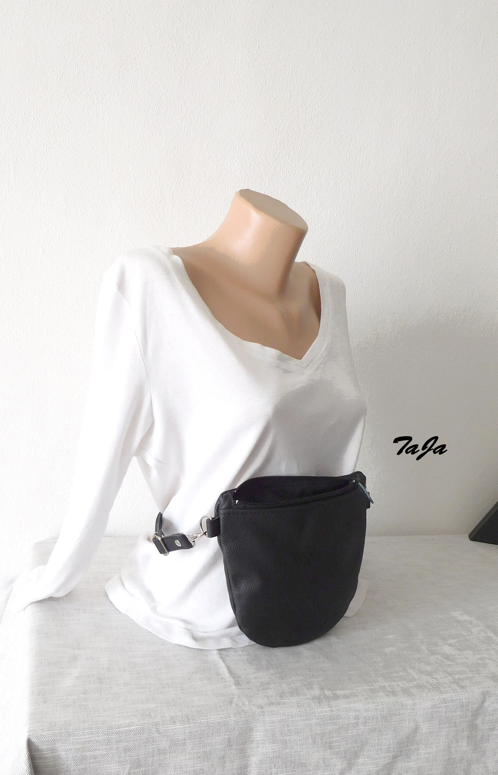 Dámská černá Ledvinka či kabelka / od TaJa | Fler.cz