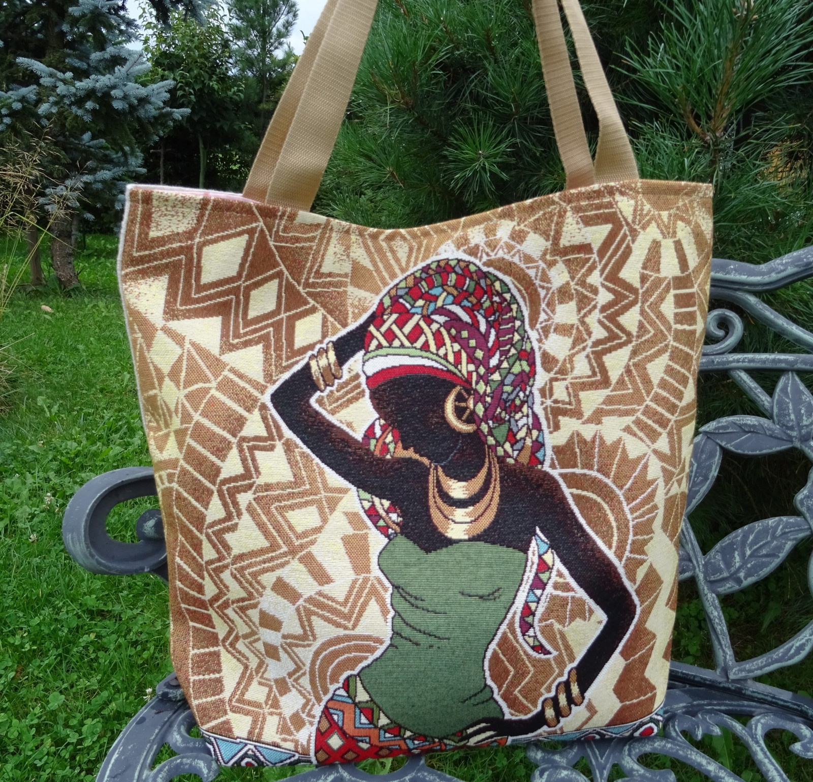 Taška dámská béžová AFRICA bag / od Sabasa | Fler.cz