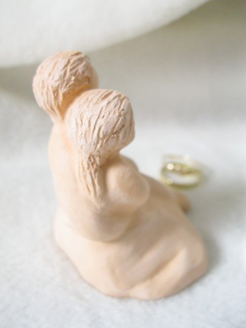 Socha růžová Harmonie / od Keramika-Kami | Fler.cz