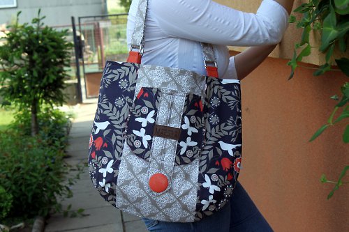 Kabelka velká dámská vícebarevná Kabeluška Kate SLEVA Z 888 KČ / od ...