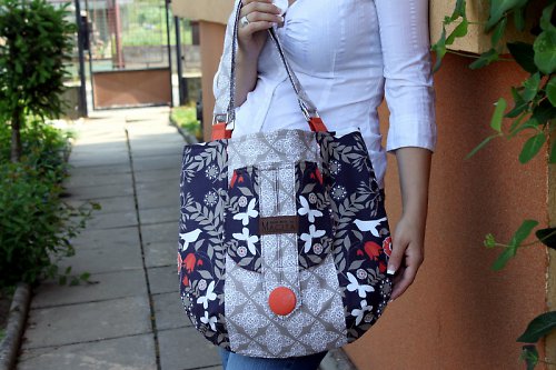 Kabelka velká dámská vícebarevná Kabeluška Kate SLEVA Z 888 KČ / od ...