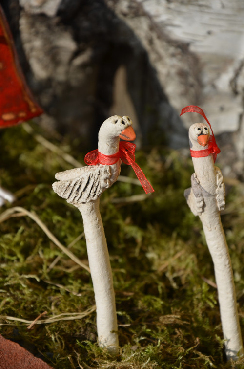 Zápich béžový Já, husa Kejhalka... / od keramikaLB | Fler.cz