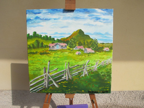 Obraz Farma / od Fanys Art | Fler.cz