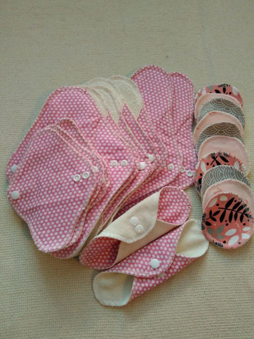 Intimní doplňky dámské Sada na přání / od Mil.love látkové vložky | Fler.cz