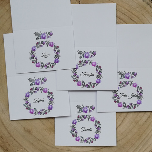 Svatební losy a jmenovky na zakázku / od MS Design | Fler.cz