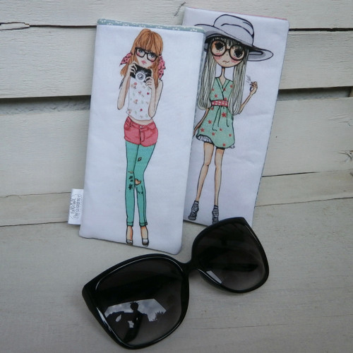 Pouzdro bílé Futrálek na brýle / od Andrea R. | Fler.cz