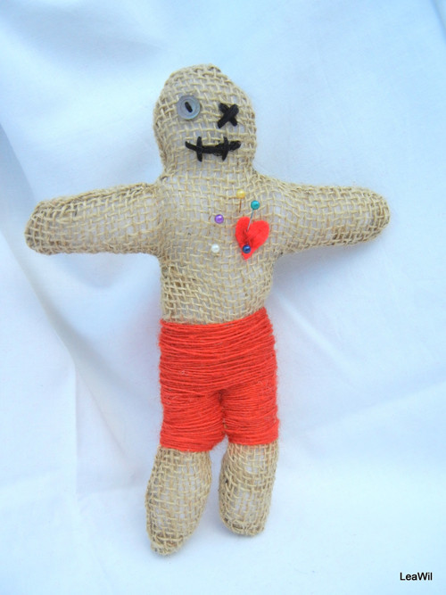 Okrová Voodoo panenka - muž I. / od leawil | Fler.cz