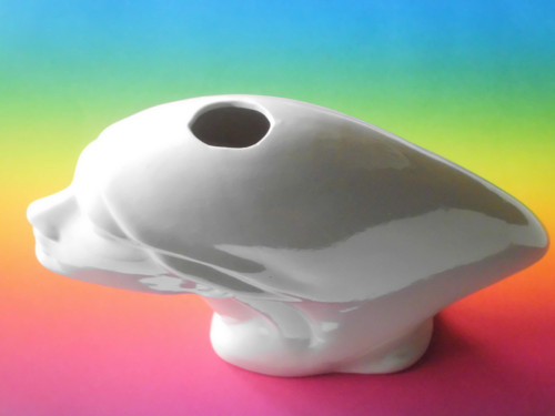 Keramika bílá Váza "Dívčí profil" / od Marts | Fler.cz