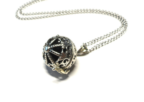 Náhrdelník dámský Mexická bola s onyxem / od Leontje | Fler.cz