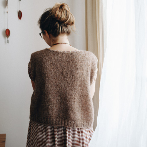 Vesta dámská béžová Pletená vesta...béžová / od gabul | Fler.cz