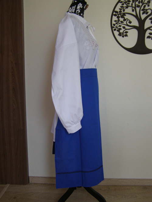 Souprava bílá SET Lidový pracovní kroj (folklor) / od siti.rozumim ...