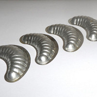 Formička 4x kovové plnící FORMIČKY na cukroví, rohlíčky / od Cusco ...