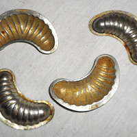 Formička 4x kovové plnící FORMIČKY na cukroví, rohlíčky / od Cusco ...