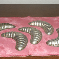 Formička 5x kovové plnící FORMIČKY na cukroví, rohlíčky / od Cusco ...