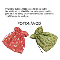 Návod a předloha Dárkový pytlík / od U Ajky | Fler.cz