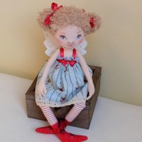 Panenka růžová Vílenka "Alenka"...:) / od Inuska | Fler.cz